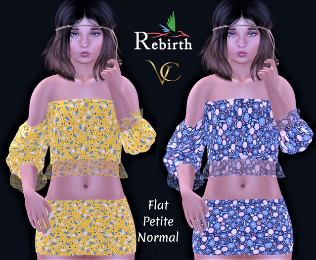 Second Life Marketplace - [V.C] Chelsy Set Rebirth Pack 2